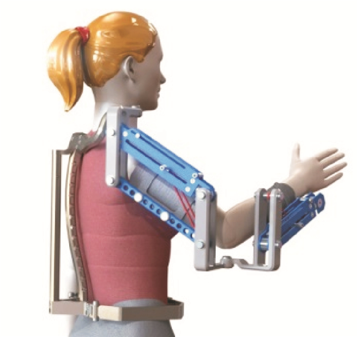 An Upper Limb Exoskeleton Design for Reduced Gravity Training of Astronauts